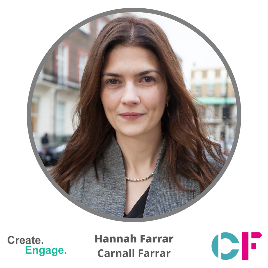 Episode 61 - Hannah Farrar - Carnall Farrar - Create Engage