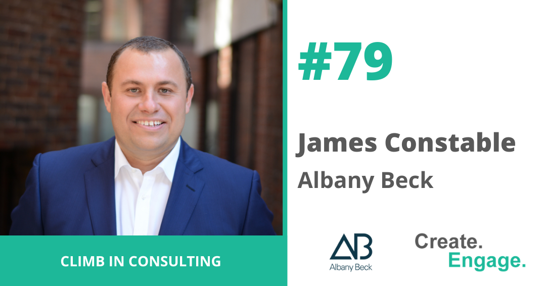 Episode 79 - James Constable - Albany Beck - Create Engage